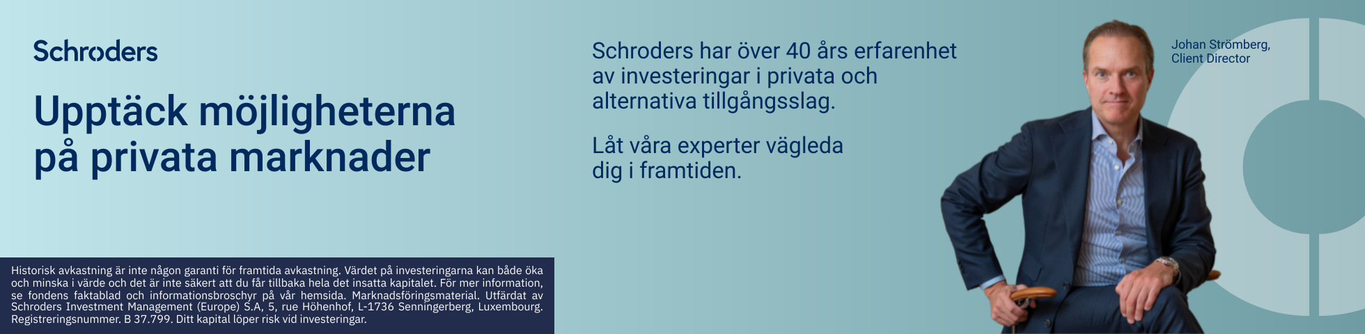 "Max Matthiessen är positionerat för förändringarna i Europa" - Sak & Liv